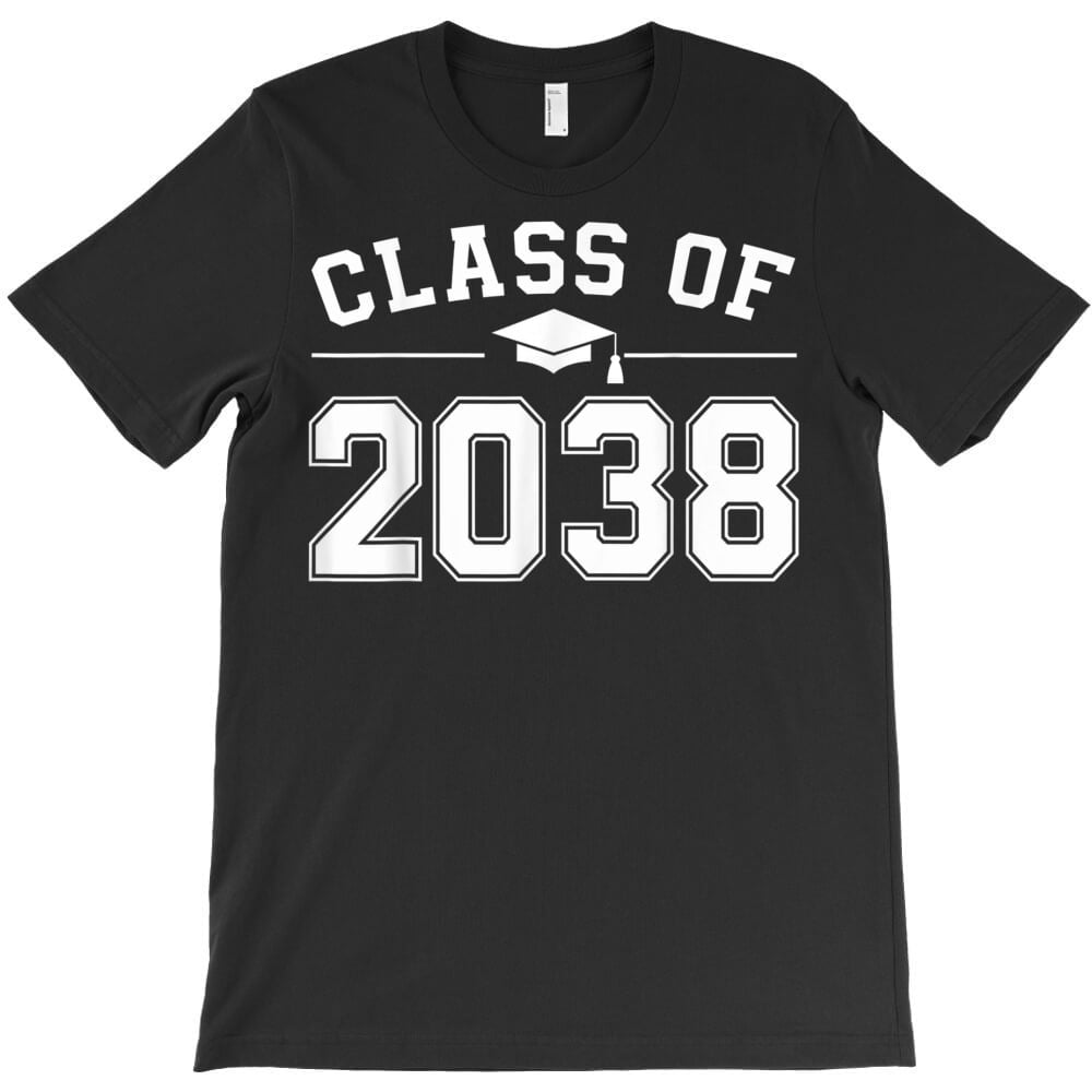 Class Of 2038 Grow With Me Funny Kindergarten Pre-K Grad Graphic H41336 ...