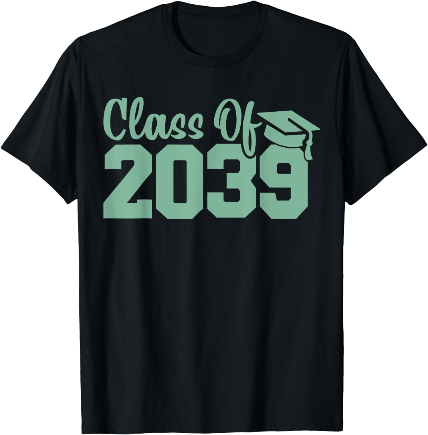 Class Of 2039 Senior 2039 Kindergarten to Graduation T-Shirt - Walmart.com