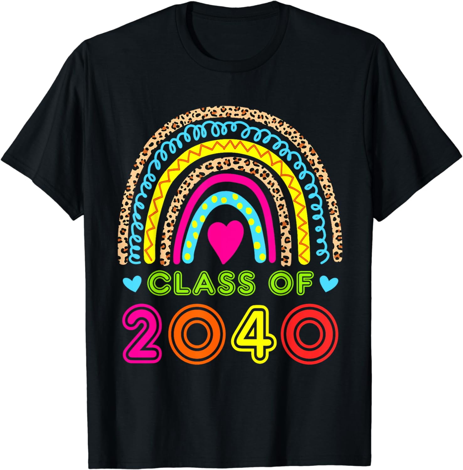 Class Of 2040 T Shirt Graduation Pre-K Kindergarten Graduate T-Shirt ...
