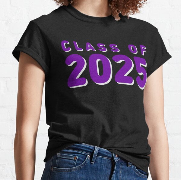 Class Of Purple/White (Or Silver) Classic T-shirt - Walmart.com