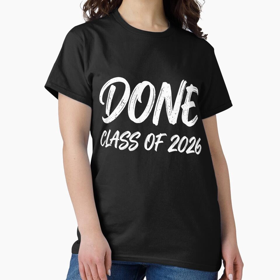 Class Of Shirt, Retro Typography Tee, Casual Short Sleeve Shirt ...