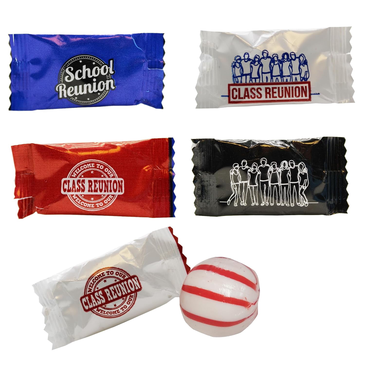 Class Reunion Peppermints 100 Count – Sweet Nostalgic Candy for School ...