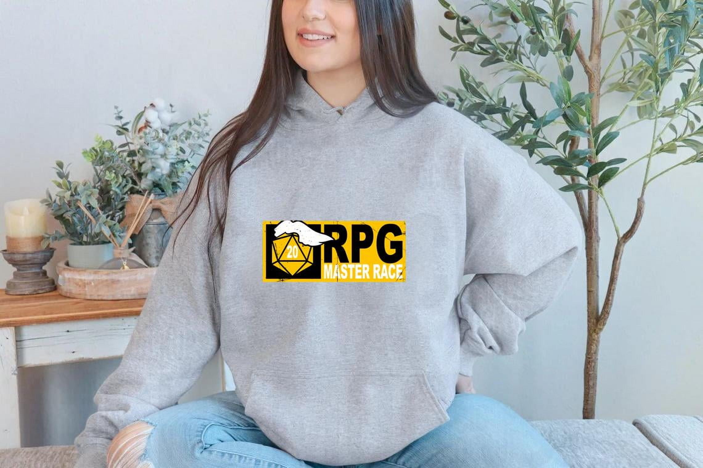 Class System Meme Hoodie RPG Master Race Humor with Gamer Edge, for men ...