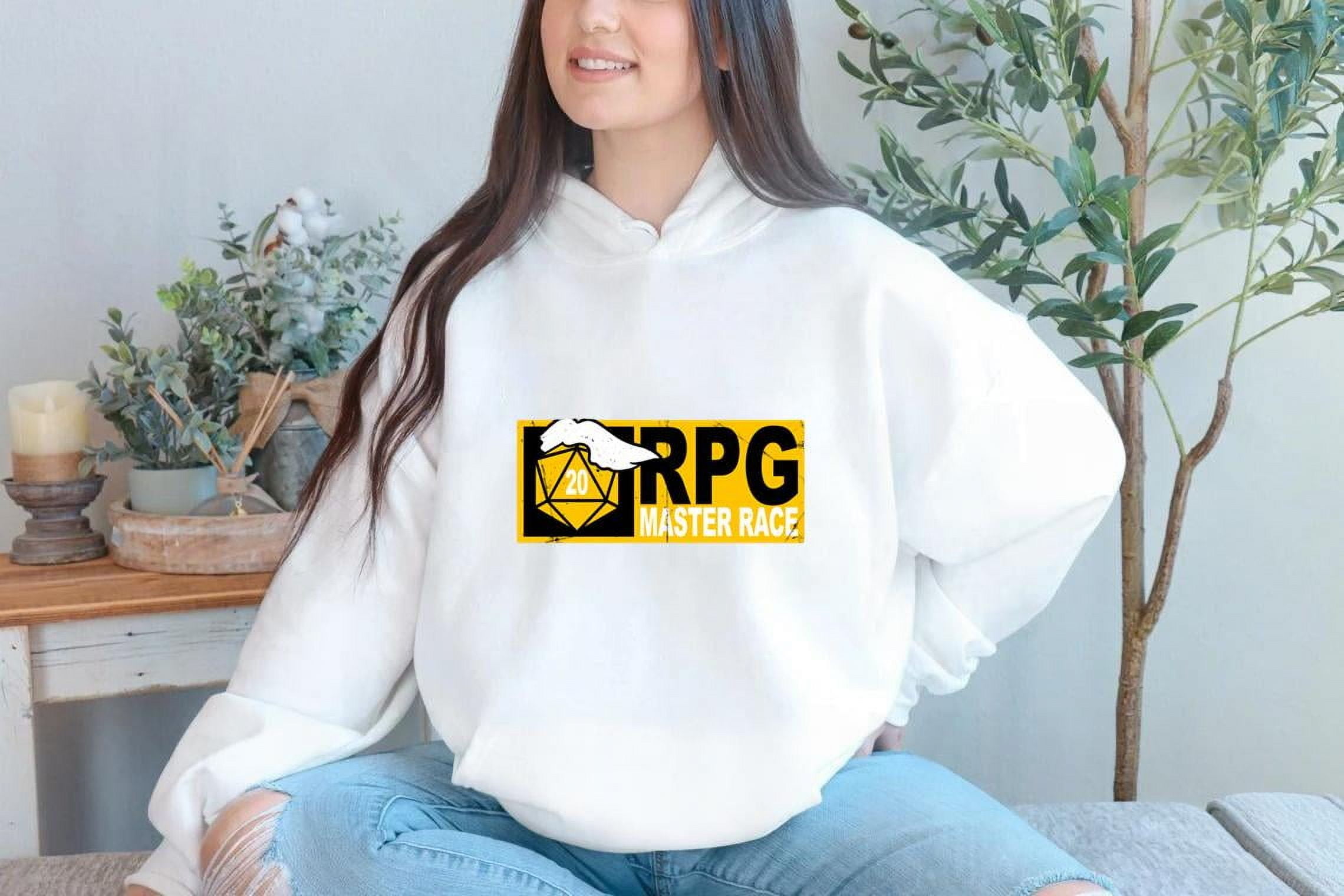 Class System Meme Hoodie RPG Master Race Humor with Gamer Edge, for men & women, up to size 5XL ...
