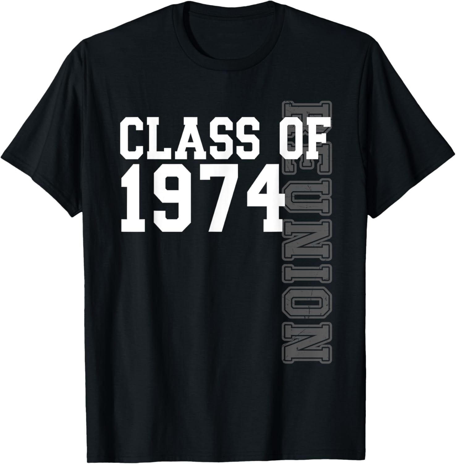 Class of 1974 50th Reunion High School Senior Graduation Tee T-Shirt ...