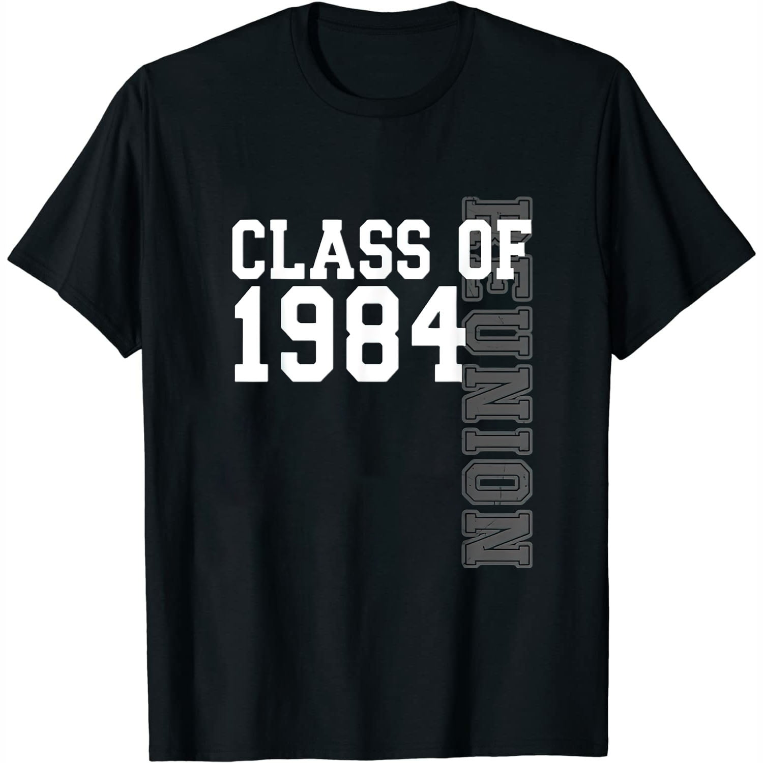 Class of 1984 40th Reunion High School Senior Graduation Tee T-Shirt ...