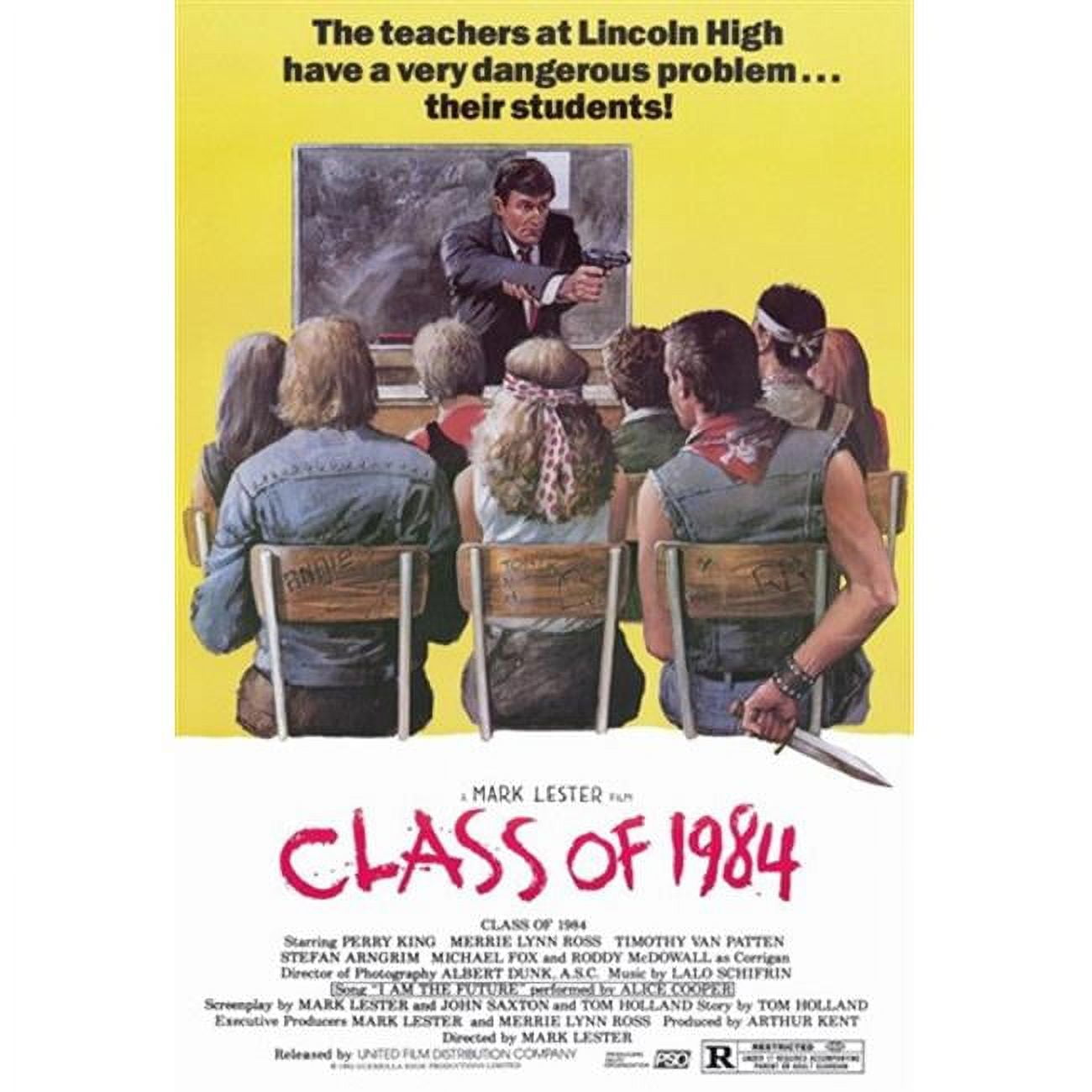 Class of 1984 Movie Poster - 11 x 17 in. - Walmart.com
