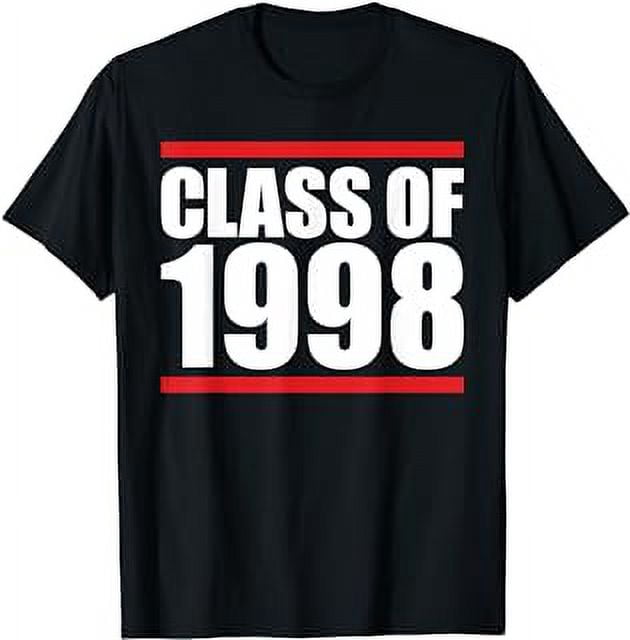 Class of 1998 Graduation Graduated in 98 High School Reunion T-Shirt ...