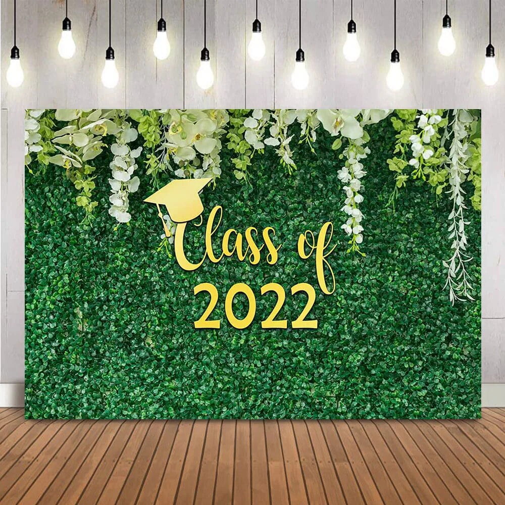 Class of 2022 Backdrop for Photography Green Grass Background for Photo ...