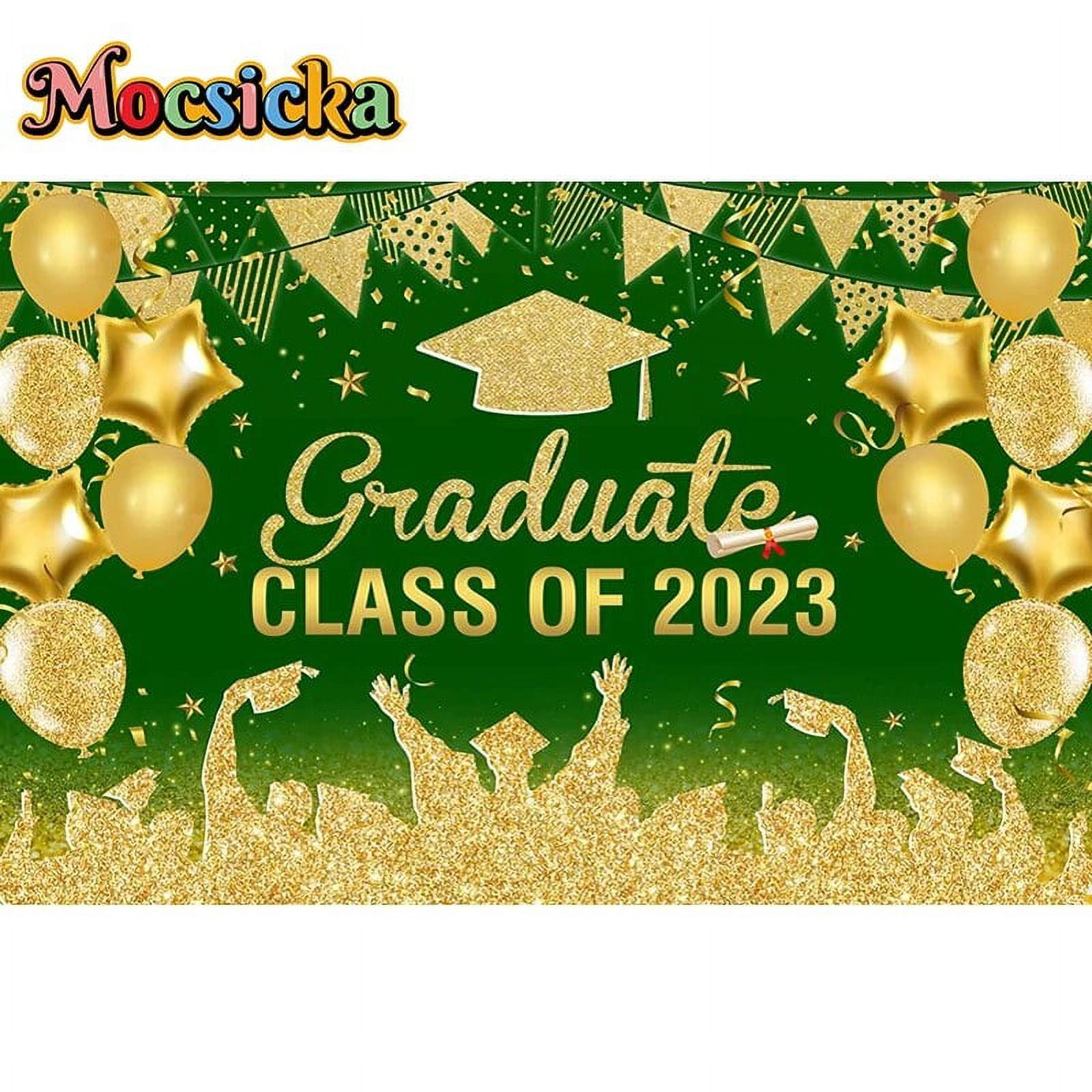Class of 2023 Graduate Studio Photographic Backdrop Banner Balloon ...