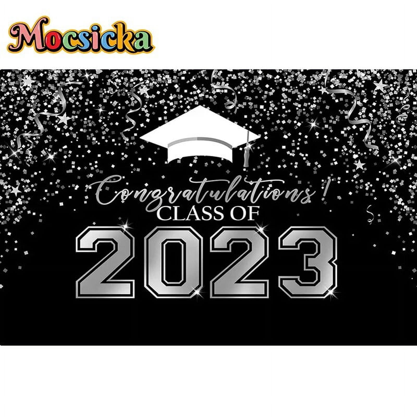 Class of 2023 Graduate Studio Photographic Backdrop Banner Balloon ...