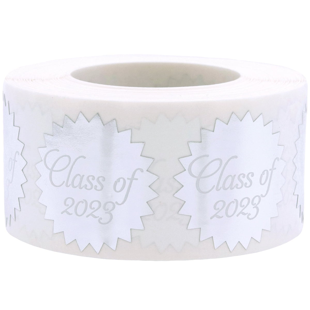 Class of 2023 Silver with White Stickers Graduation Envelope Seals 1 ...