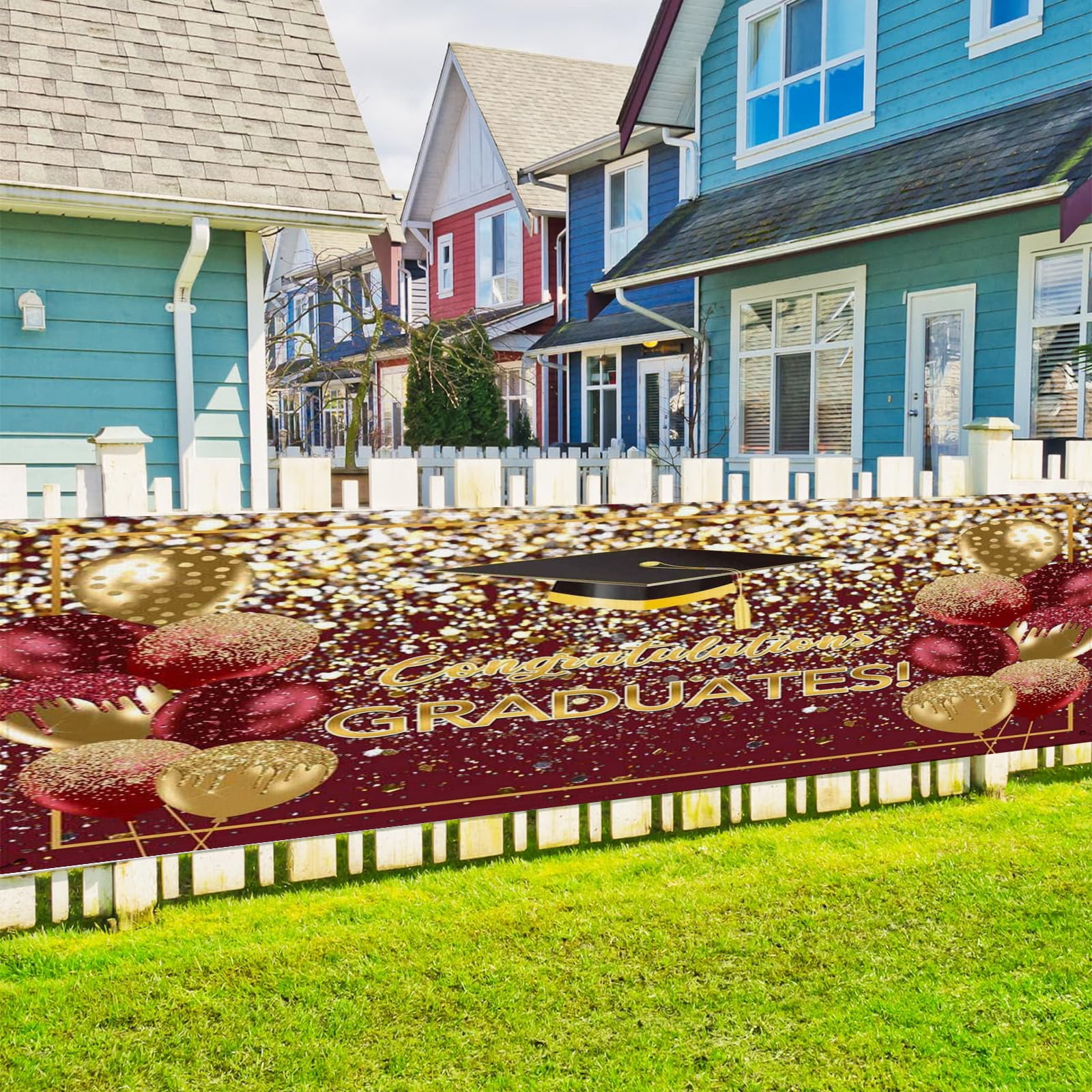 Class of 2024 Backdrop Congrats Grad Party Photo Backdrops Graduation ...