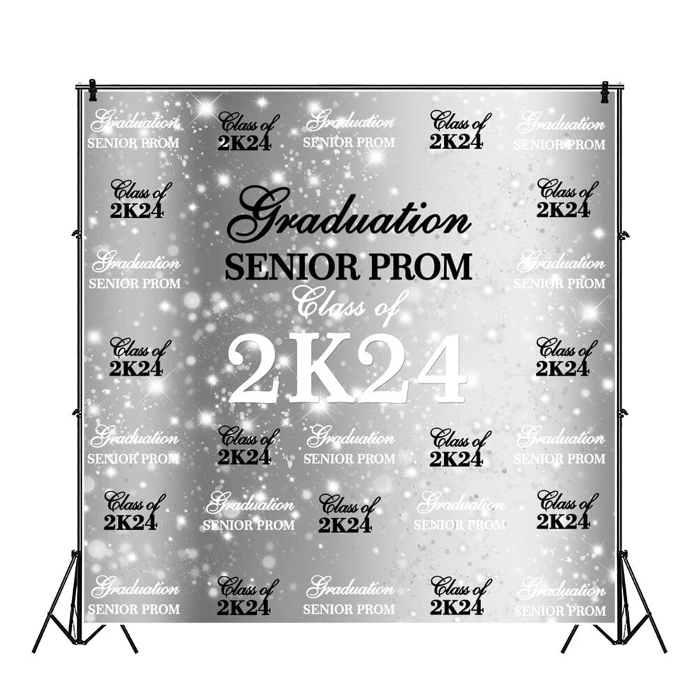 Class of 2024 Celebration Graduation Celebration Party Backdrop ...