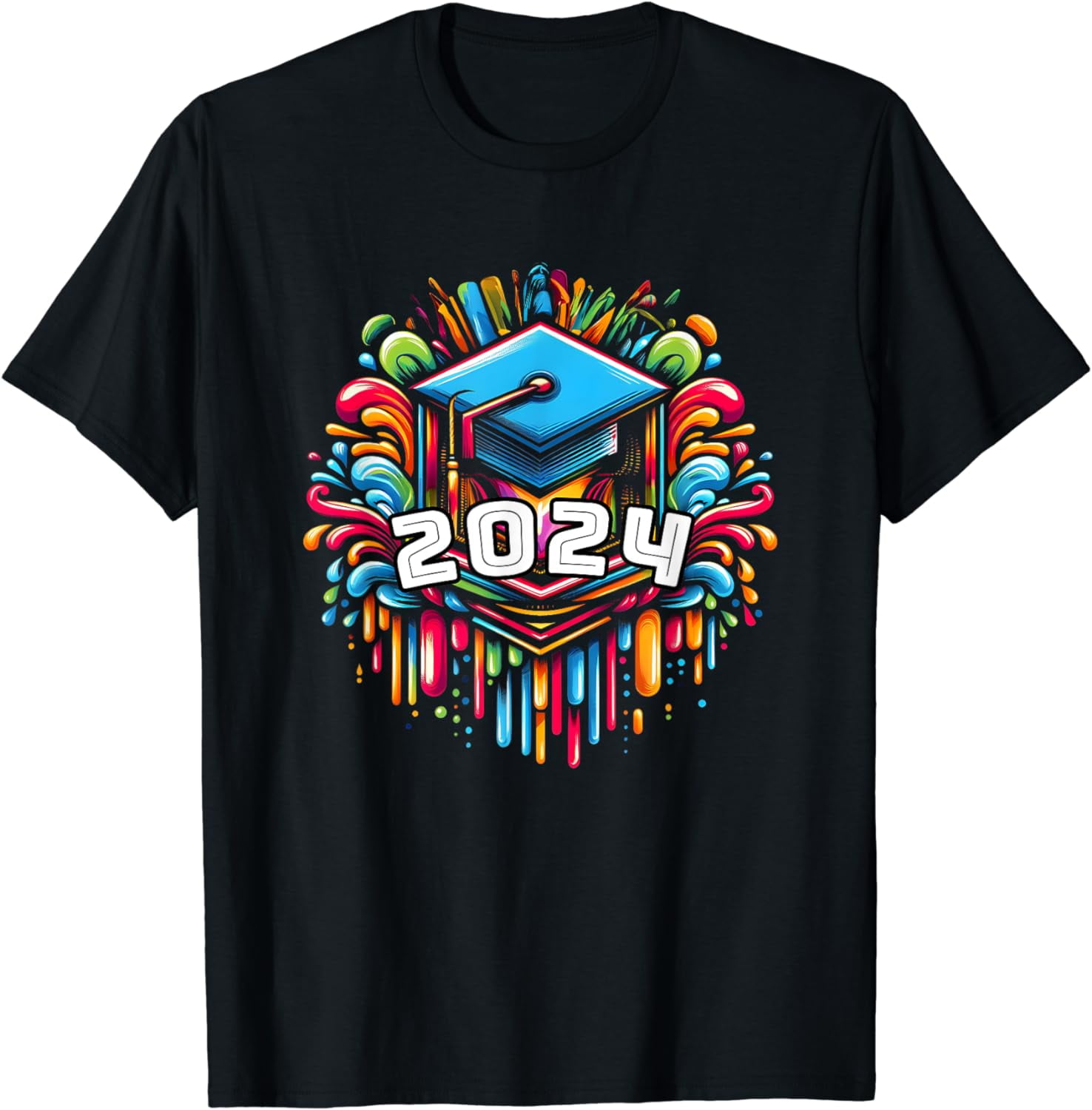 Class of 2024 College University High School Future Graduate T-Shirt ...
