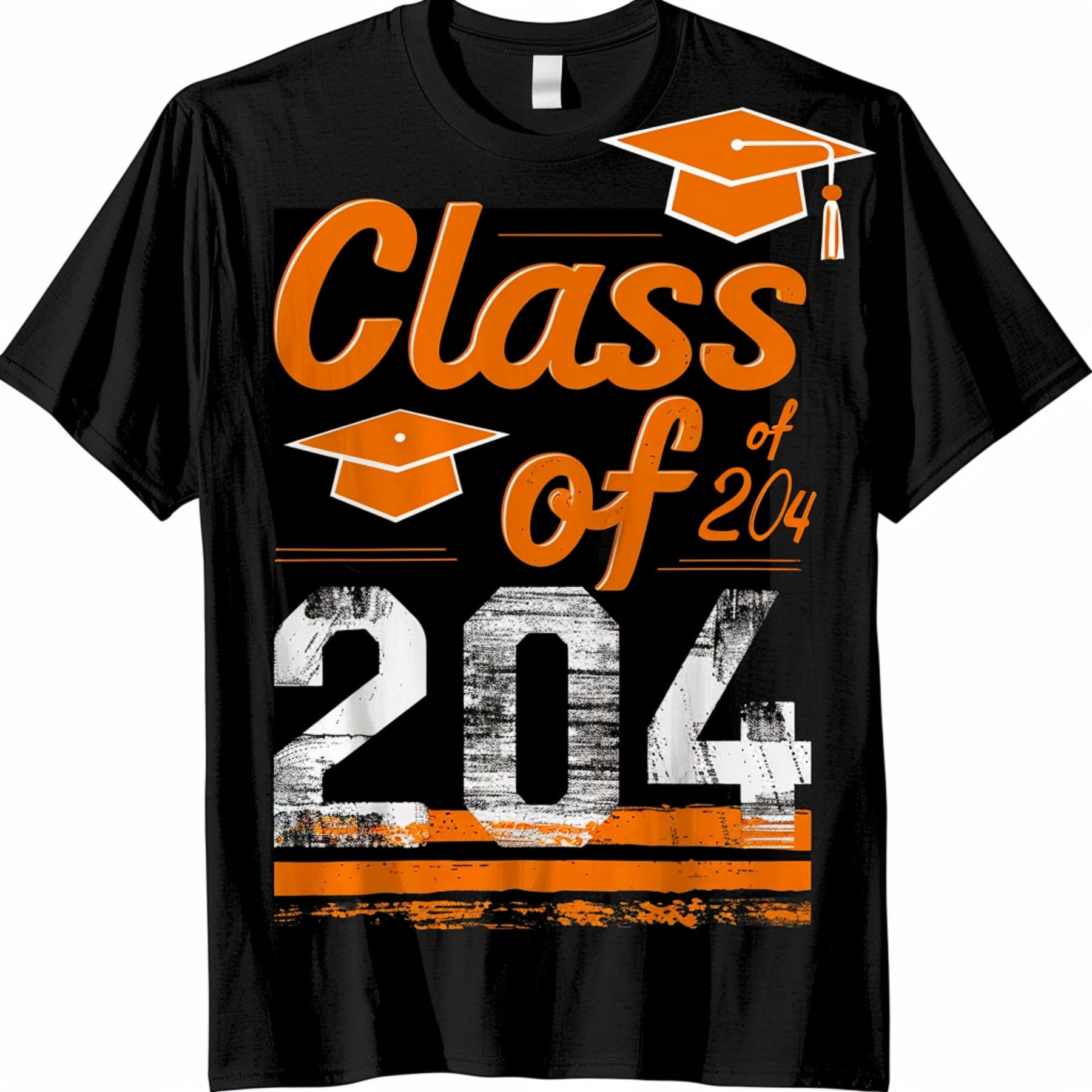 Class of 2024 Graduation T Shirt Stylish Senior Year Tee in Vibrant ...