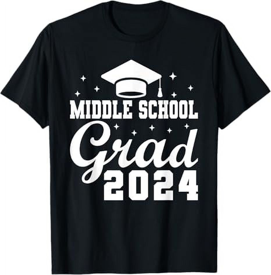 Class of 2024 Middle School Grad 2024 Last Day of School T-Shirt ...