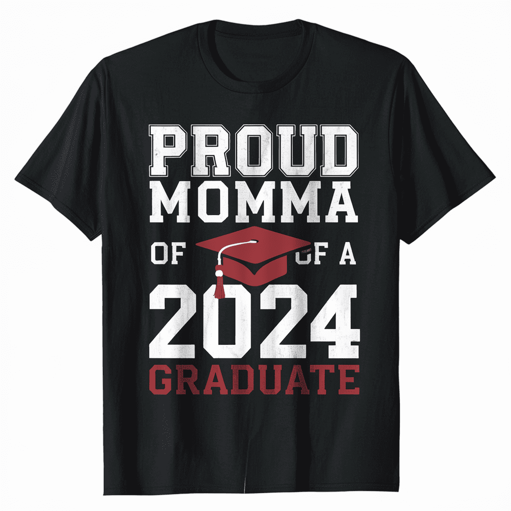 Class of 2024 Proud Parent Graduation Accomplishment Tee Shirt ...