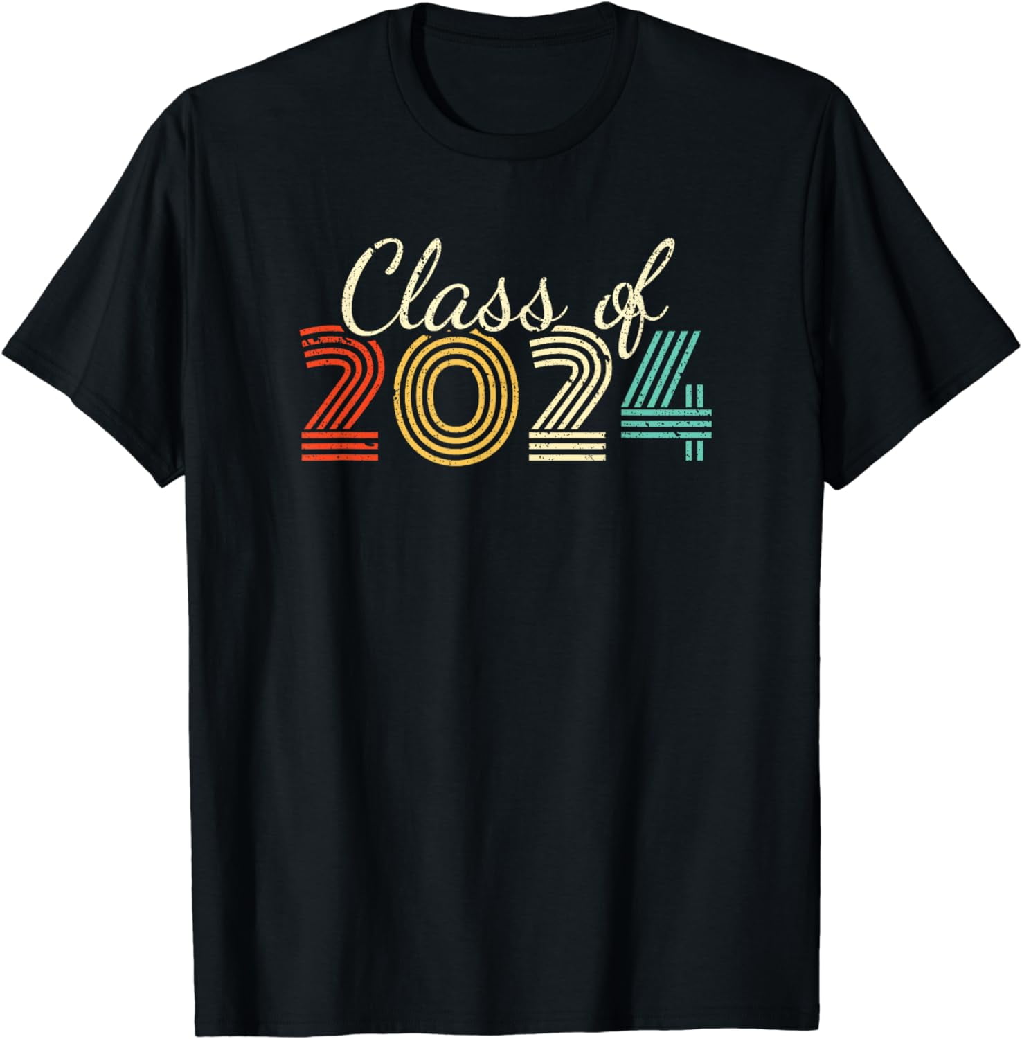 Class of 2024 Senior Graduate 2024 Graduation T-Shirt - Walmart.com