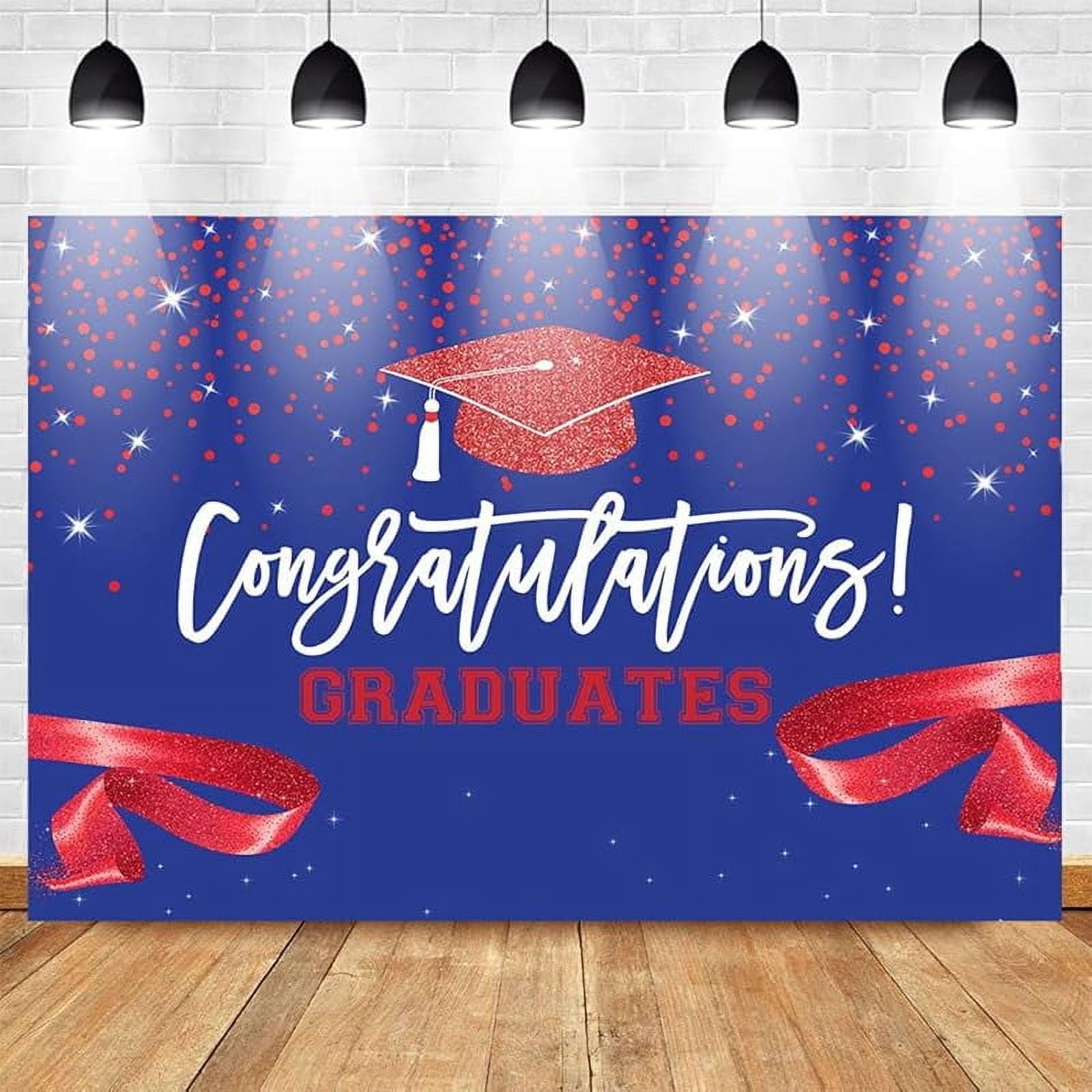 Class of 2025 Backdrop Congratulations Graduates Background Graduation ...