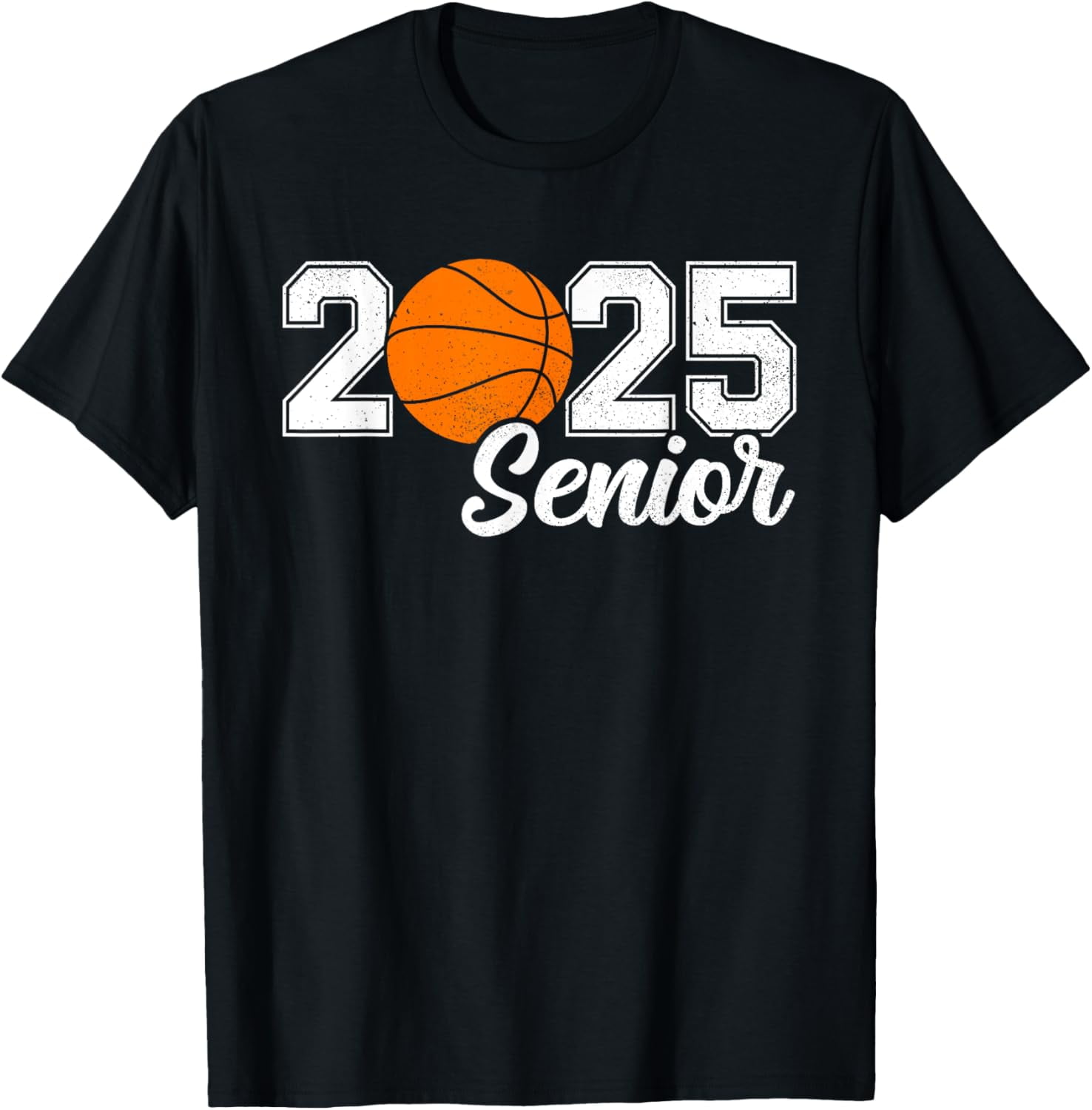 Class of 2025 Basketball Senior Retro Senior 2025 Basketball T-Shirt ...