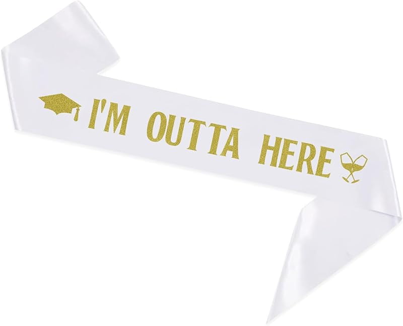 Class of 2025 Congrats Nurse Sash.White Sash with Gold Foil Congrats ...