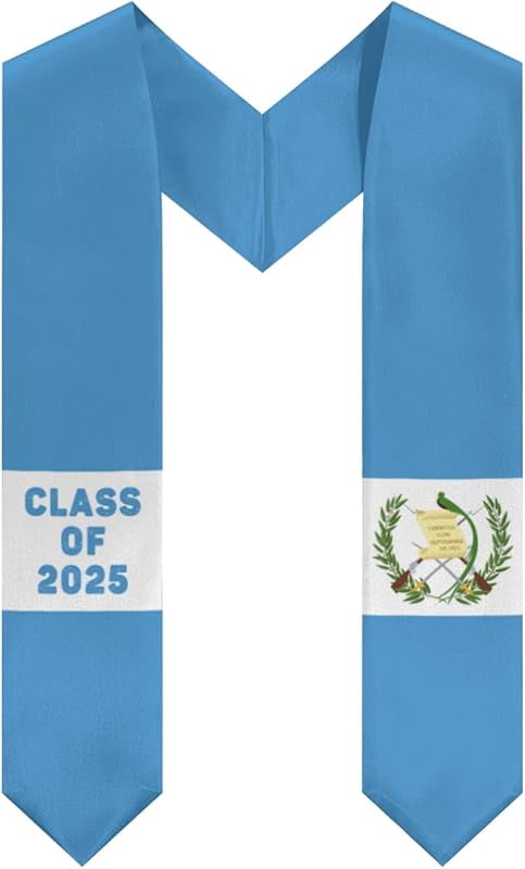 Class of 2025 Country Flag Graduation Sash - National Country Flag V ...