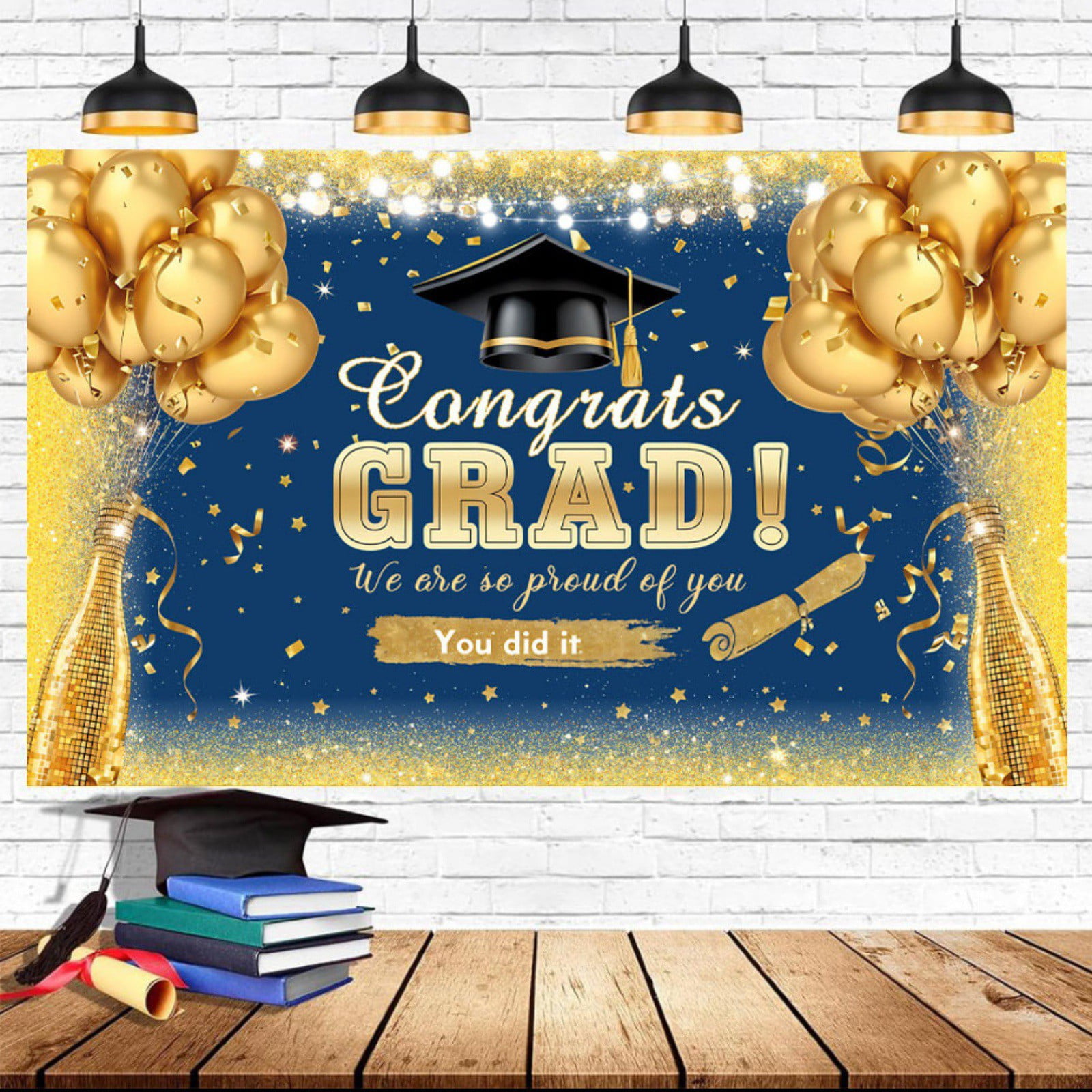 Class of 2025 Graduation Backdrop Banner, Congrats Grad Graduation ...