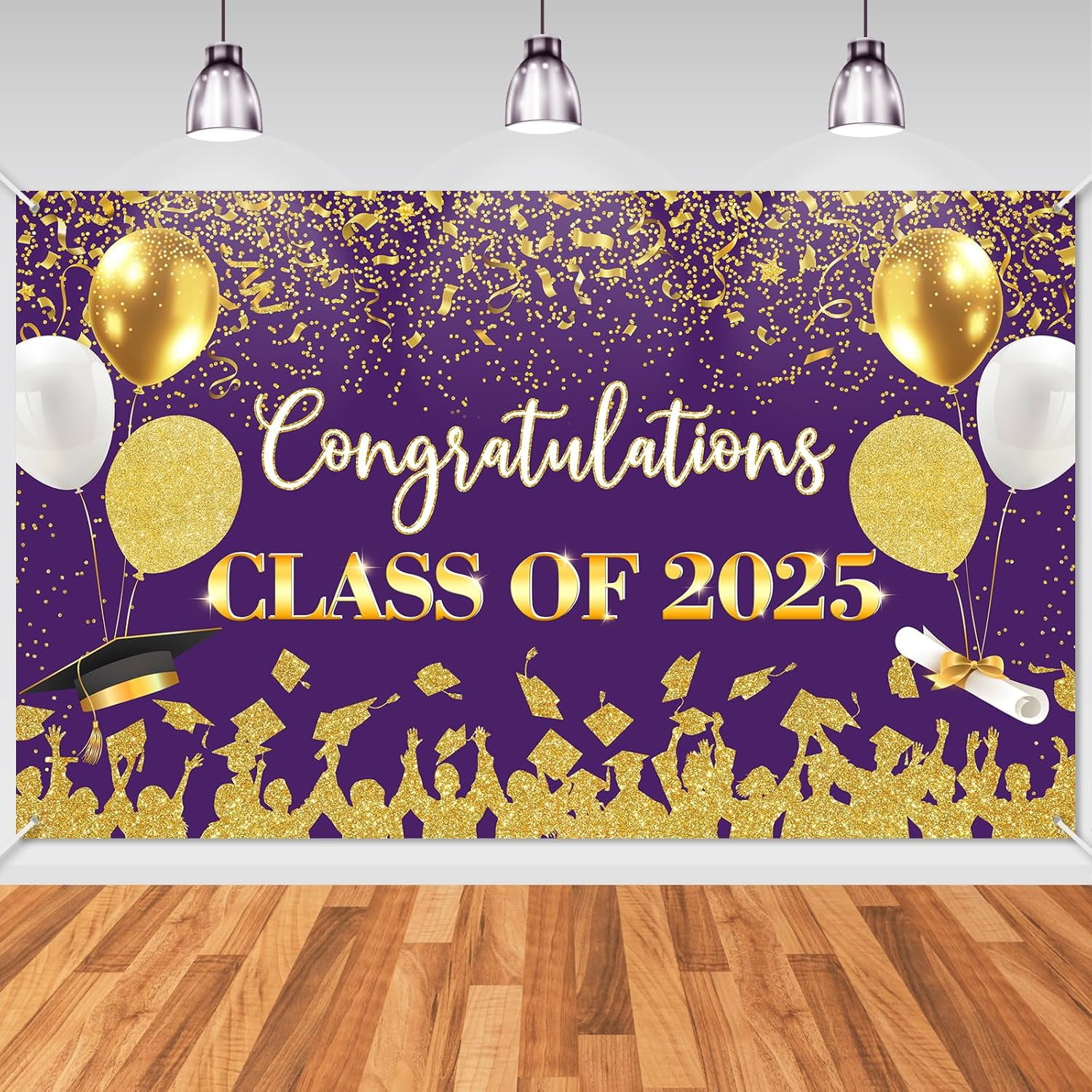 Class of 2025 Graduation Backdrop Congratulations Graduate Banner for ...