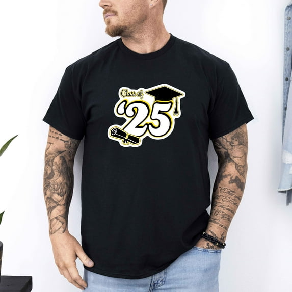 Class of 2025 Graduation Ceremony Senior High School Unisex T-Shirt ...