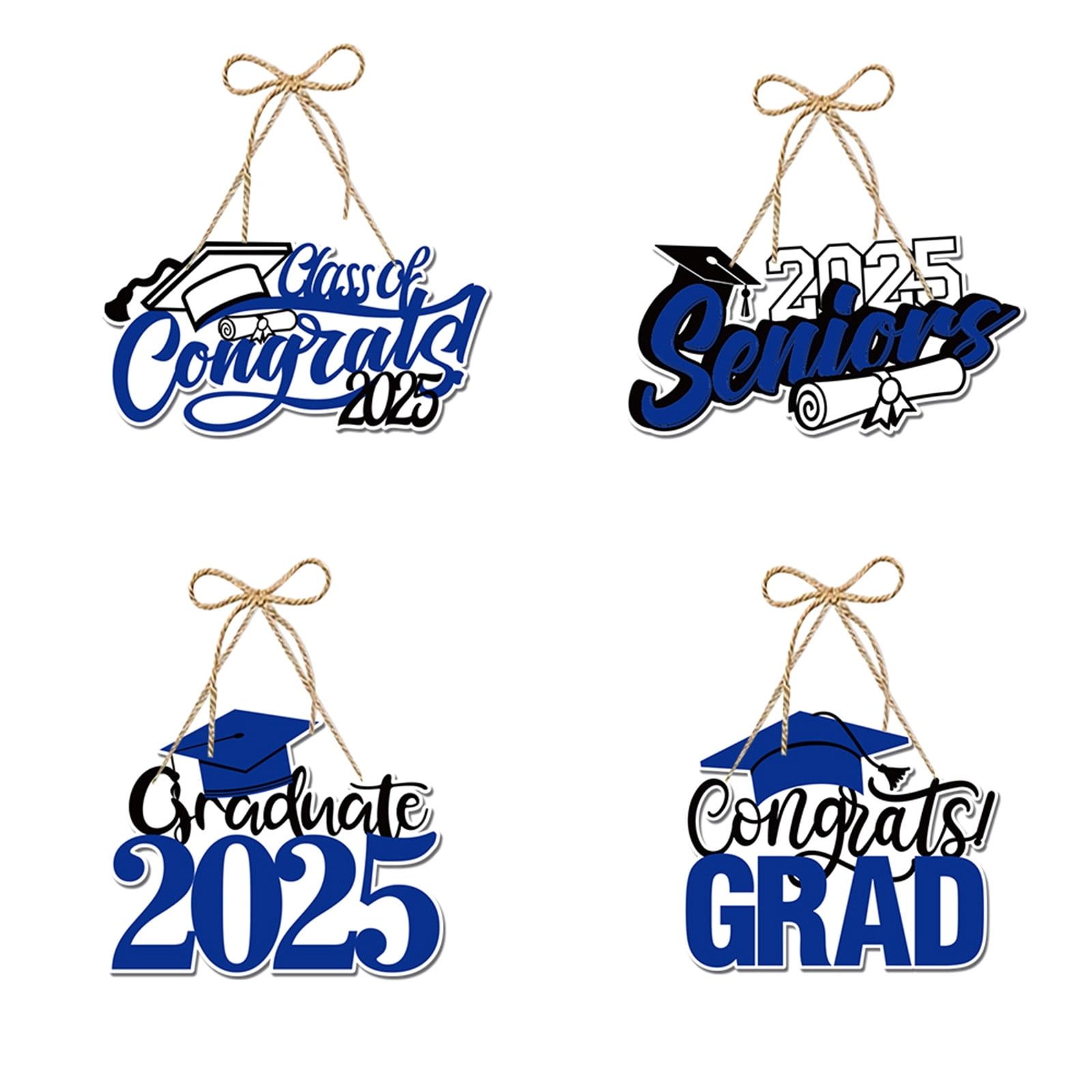 Class of 2025 Graduation Ornaments Set Celebrate with Seniors, Graduate ...