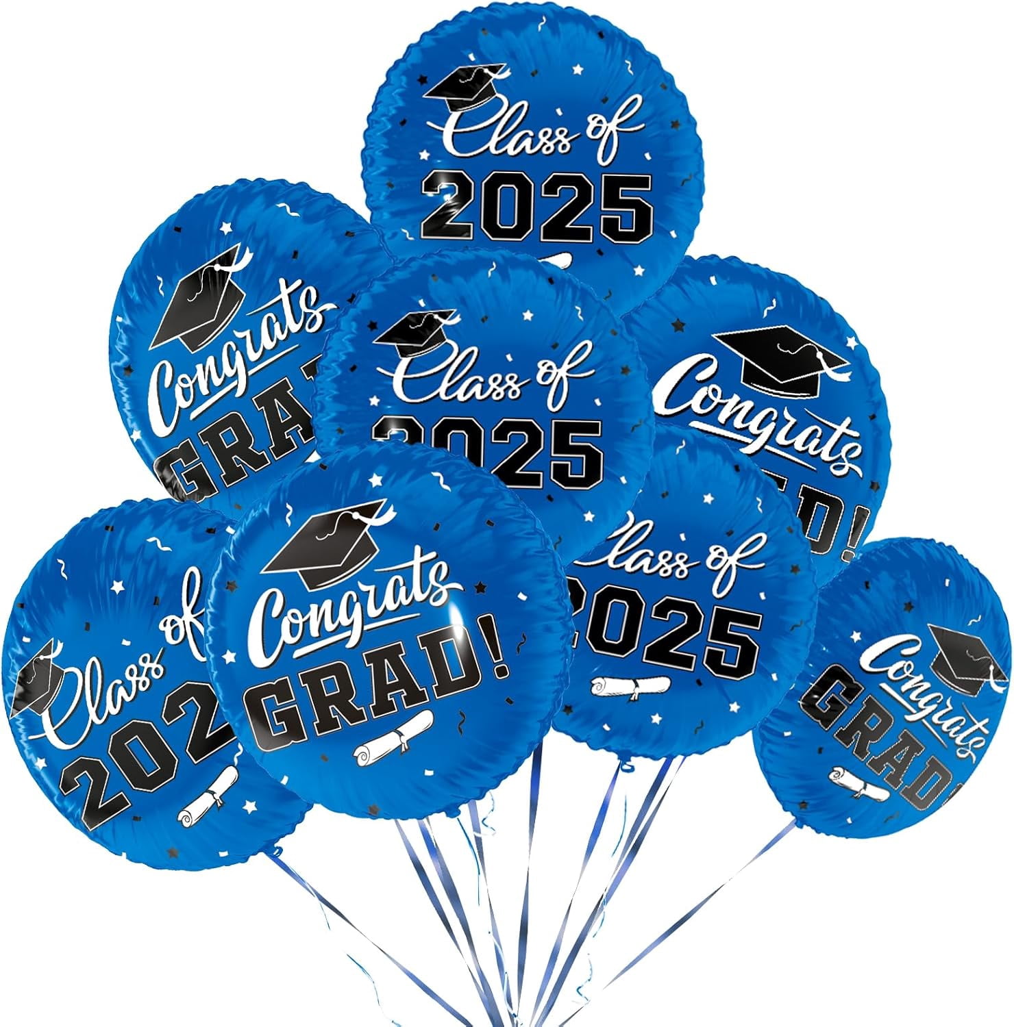 Class of 2025 Graduation Party Supplies & Decorations - 12pcs 18 ...