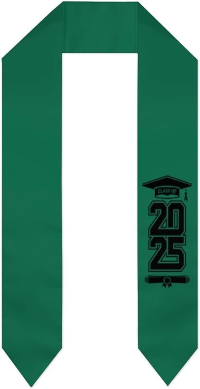 Class of 2025 Graduation Stole | Graduation Sash | Graduation Scarf ...