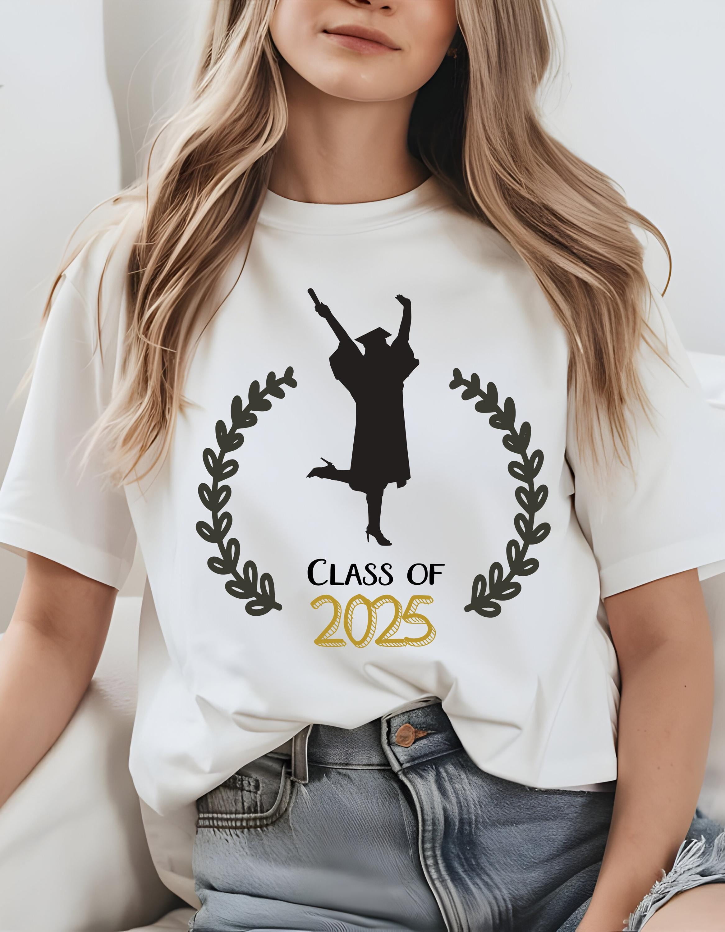 Class of 2025 Graduation Tee, Senior Year Graduation Gift, High School ...