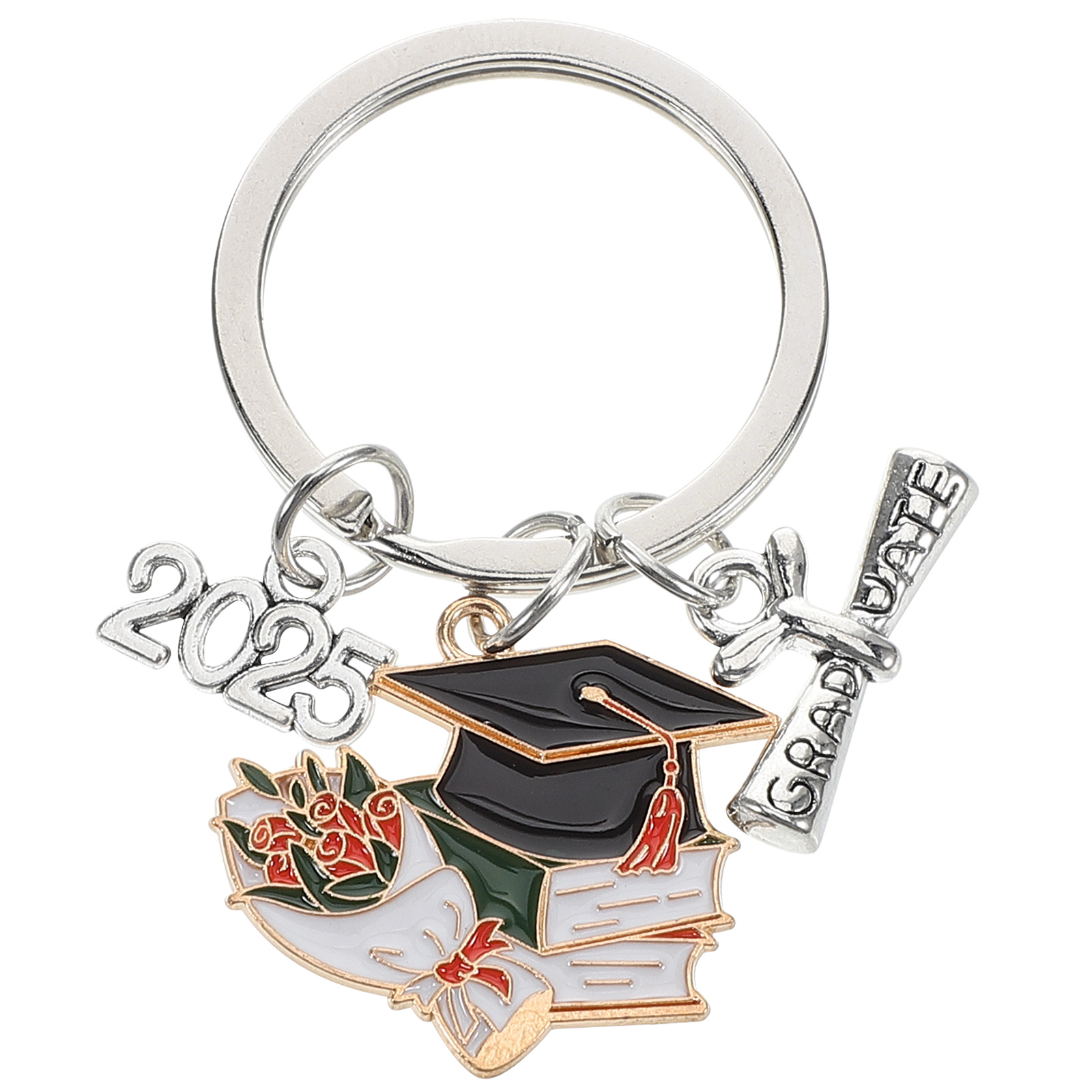 Class of 2025 Keyring Decorative Class of 2025 Keychain Motivational ...