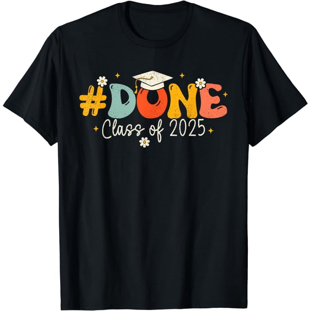 Class of 2025 Shirts, Graduation Gifts for Him Family Women T-Shirt ...