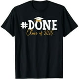 Class of 2025 Shirts, Graduation Gifts for Him Family Women T-Shirt ...