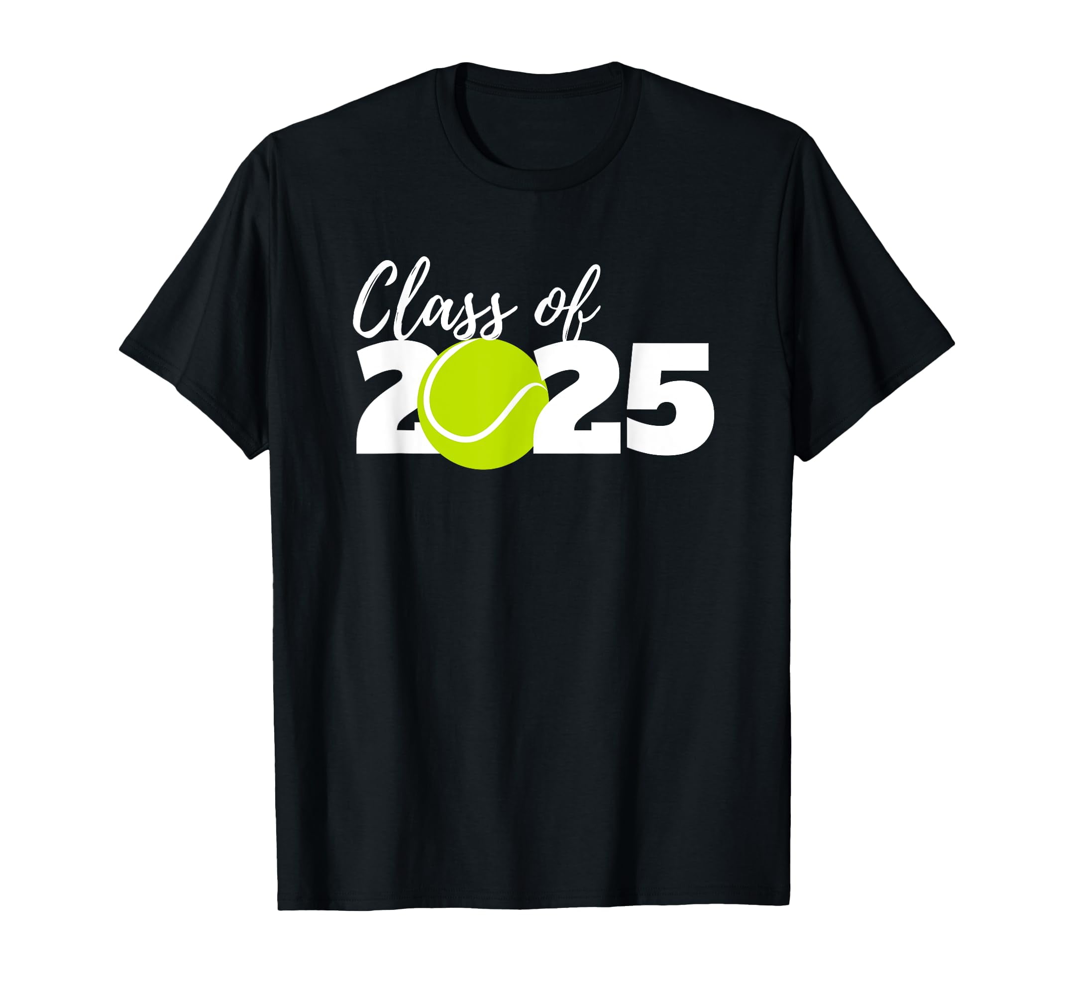 Class of 2025 Tennis Player High School Senior Grad 2025 T-Shirt ...