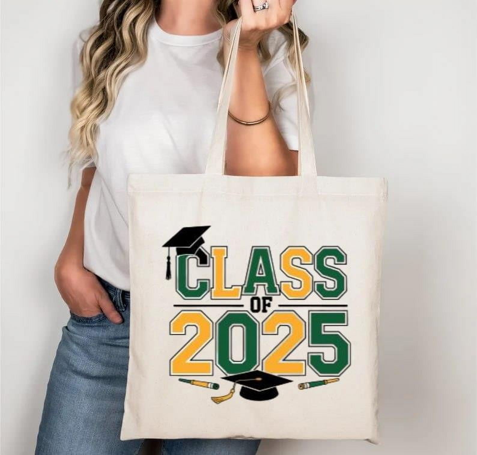 Class of 2025 Tote Bag Minimalist Senior Year Design for Grads, a gift ...
