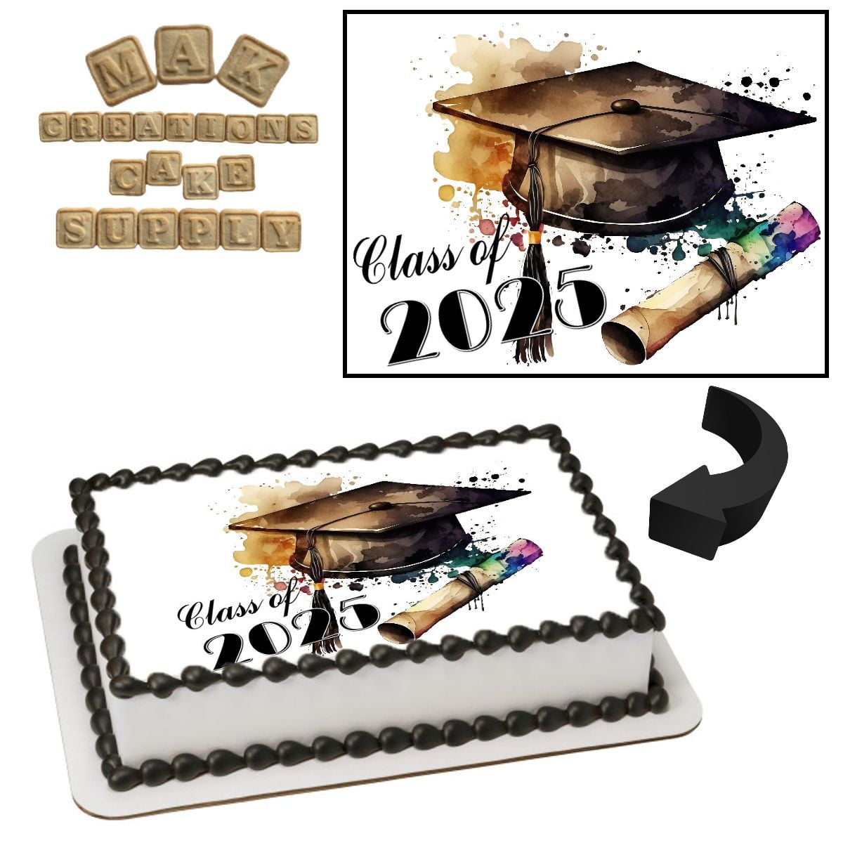 Graduation Sheet Cakes For Guys