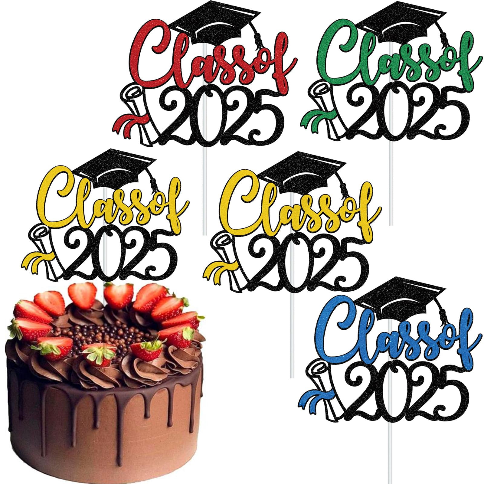 Class of 2025TRDN Graduation Cake Toppers Congratulations for Students ...