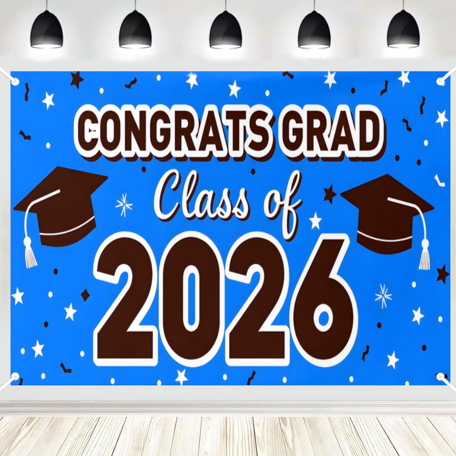 Class of 2026 Graduation Backdrop Congrats Grad Photo Booth Banner ...