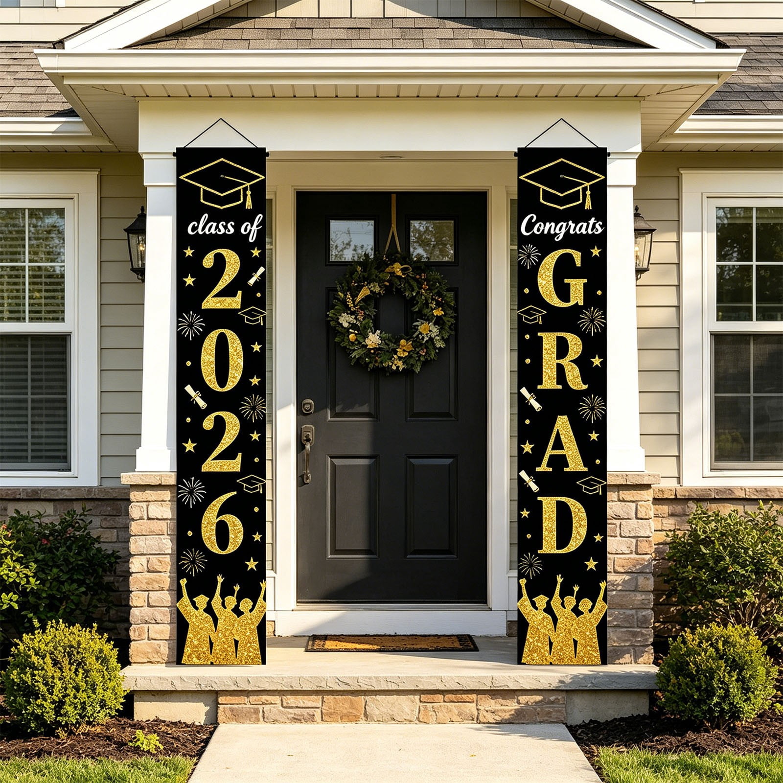 Class of 2026 Graduation Banner Door Hanging Party Decor Senior College ...