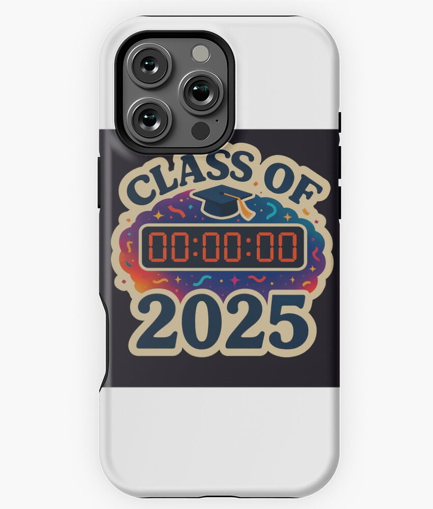 Class of 2026 Graduation Countdown Phone Case for iPhone 16 15 14 13 12 ...