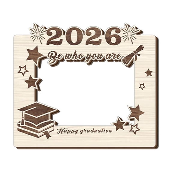 Class of 2026 Graduation Photo Frame, Graduation Themed Display Stand ...