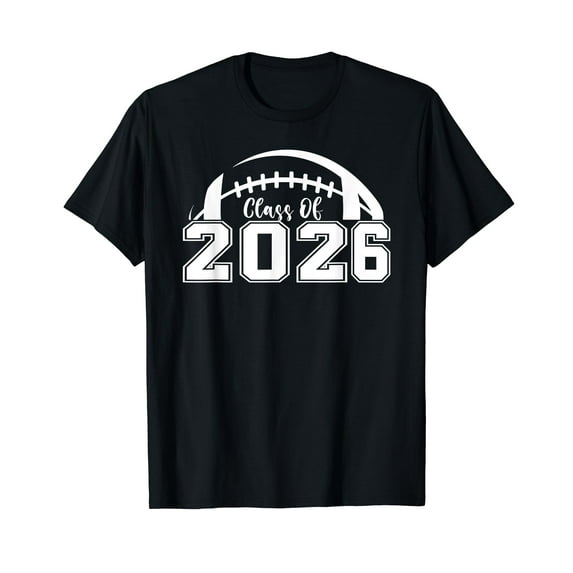 Class of 2026 Graduation Senior Football Player Sports T-Shirt ...
