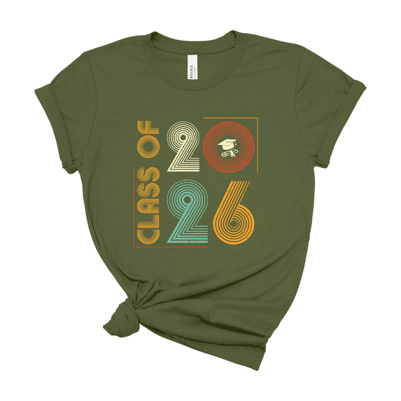 Class of 2026 Graduation T-Shirt – Senior 2026 Shirt High School Grad ...