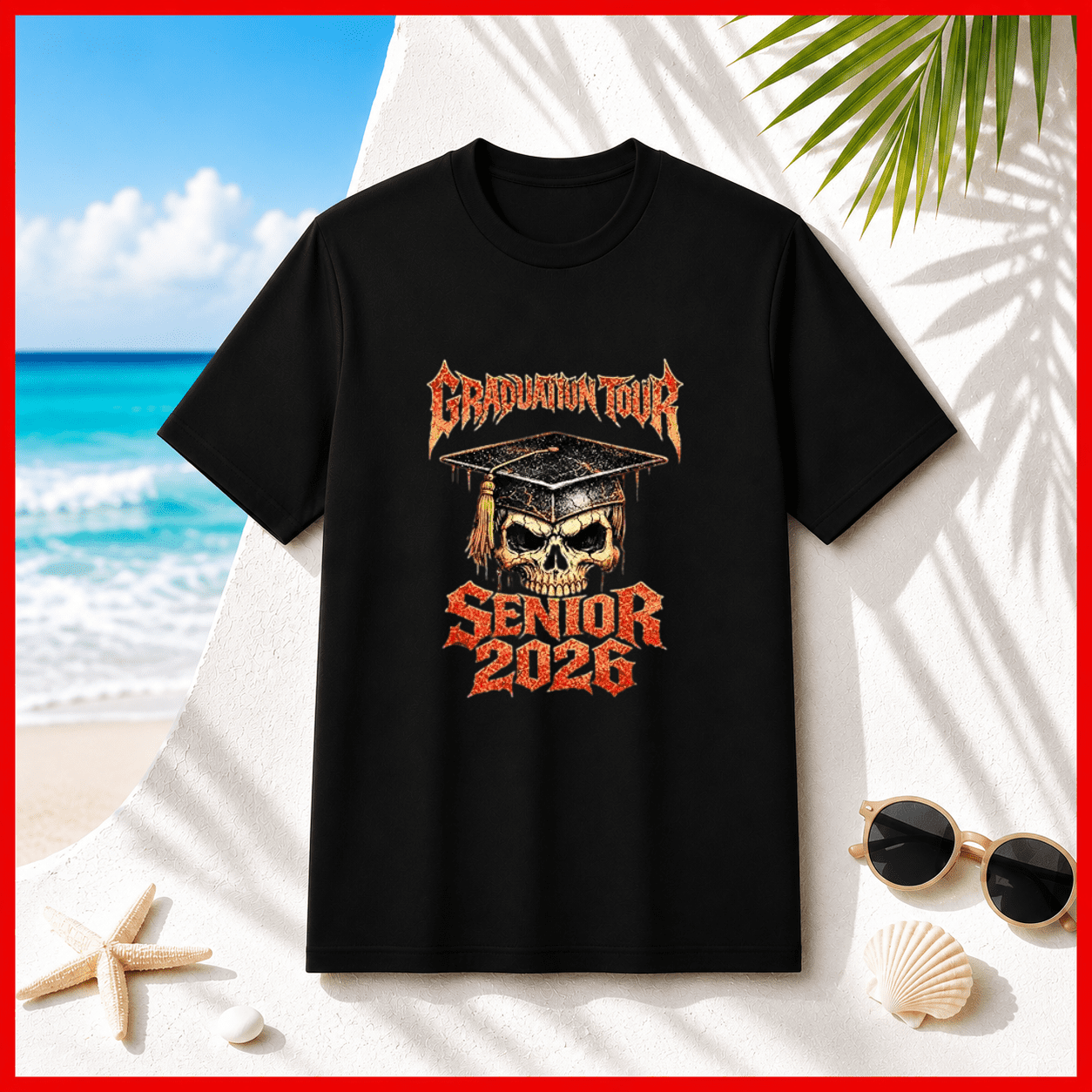 Class of 2026 Graduation Tour Design Concert Style Tee Unisex T-Shirt ...