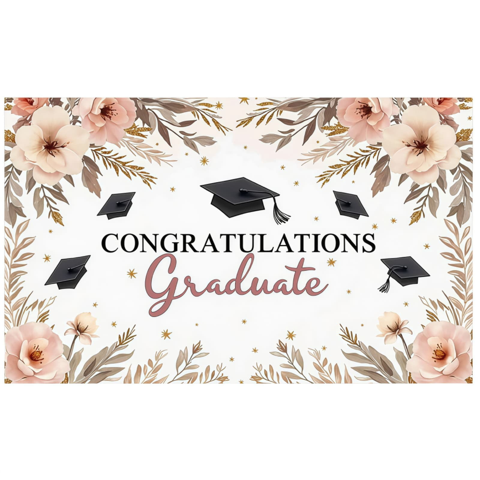 Class of 2026 High School Graduation Photo Booth Backdrop Congrats Grad ...