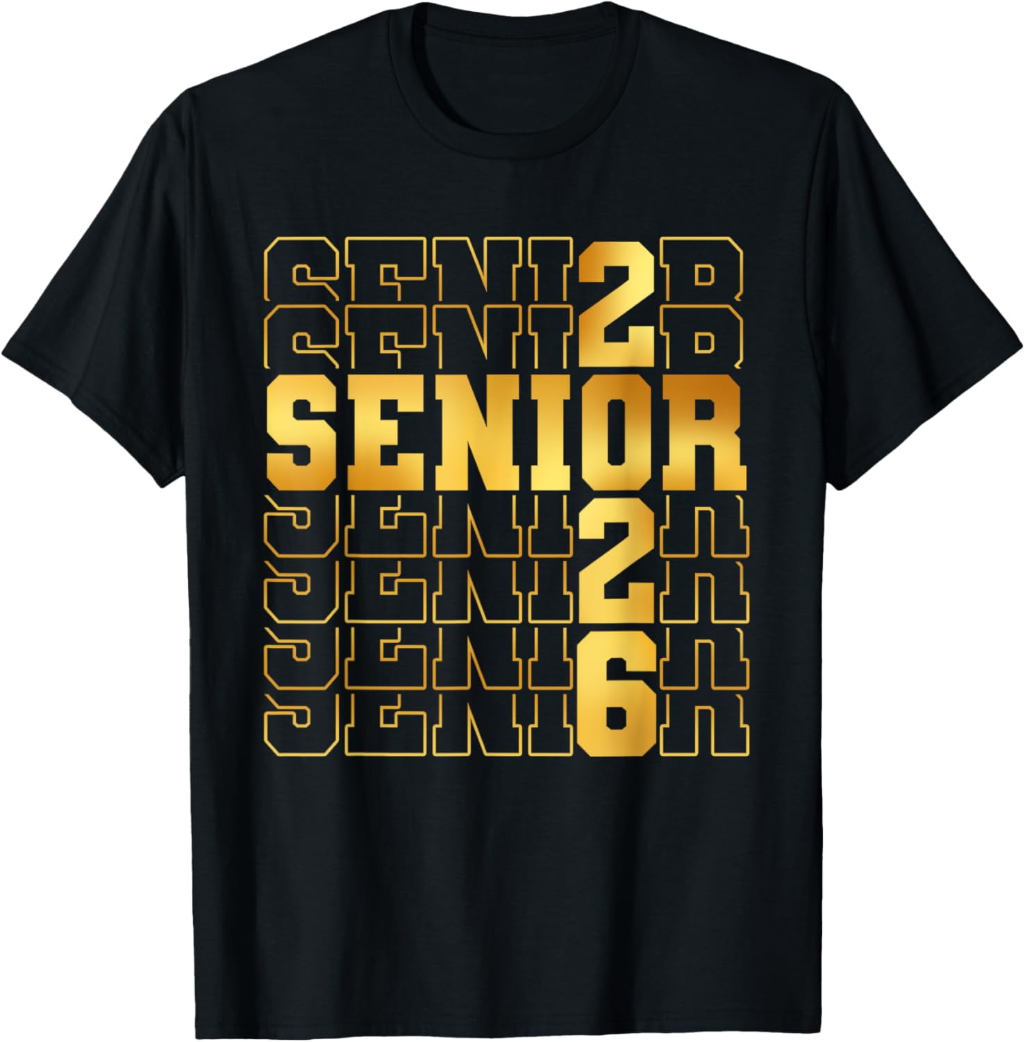 Class of 2026 Senior 2026 Back To School 2025 Graduation T-Shirt Casual ...